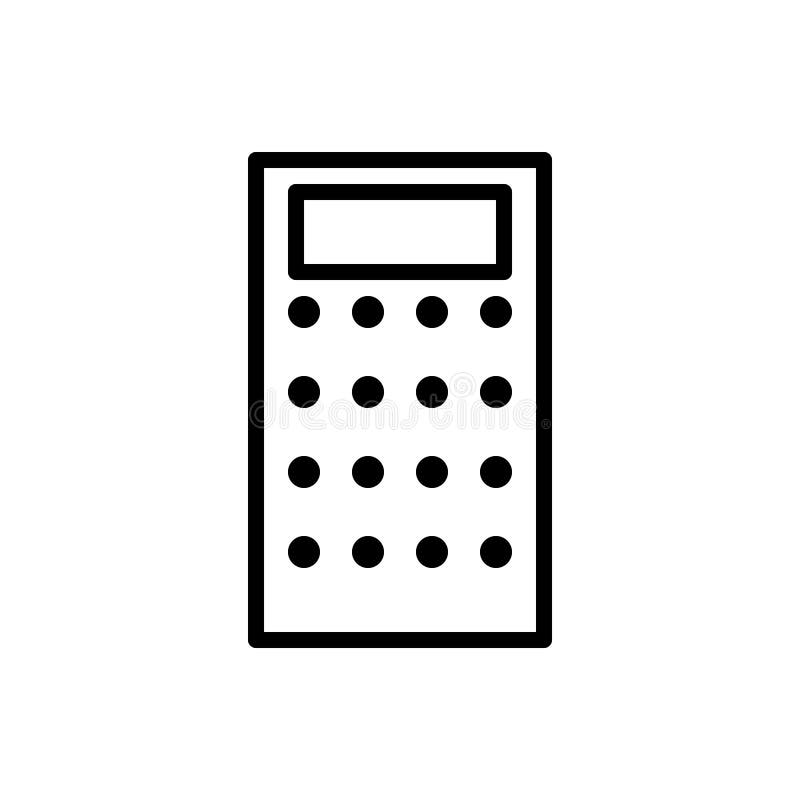 Calculator Icon, Calculate Icon Vector Illustration Stock Vector ...