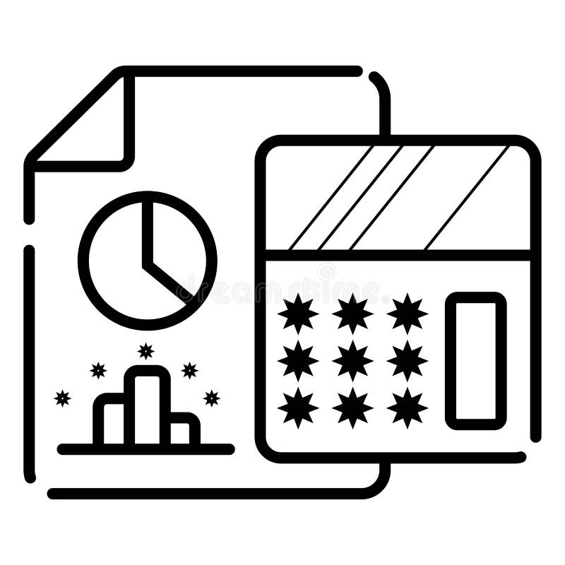 Calculator Icon Isolated on White Background for Your Web and Mobile ...