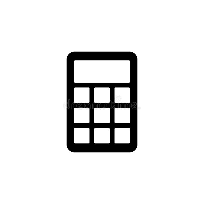 Calculator Icon . Accounting Calculator Icon. Calculator Vector Stock ...