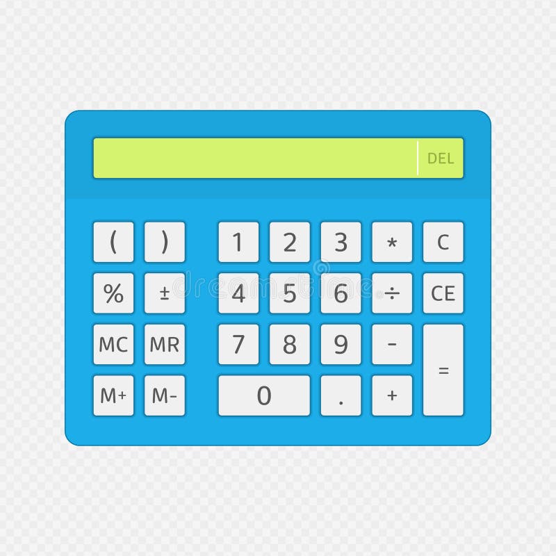Calculator icon vector. stock vector. Illustration of concept - 212681597