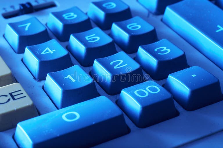 Calculator Keypad stock photo. Image of dollar, buttons - 6527396