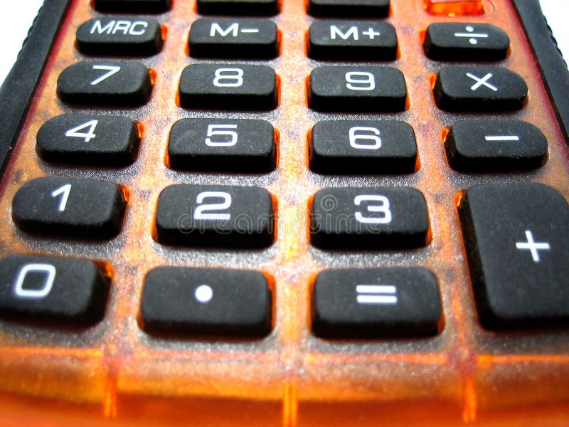 Calculator stock photo. Image of accounting, calculus, decimal - 164710