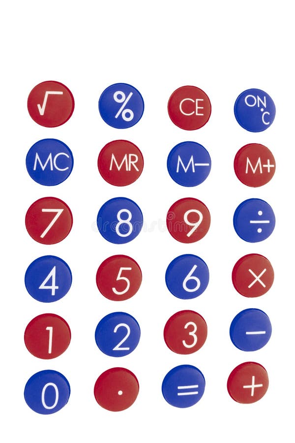 Calculator Keys stock image. Image of calculation, object - 7089259