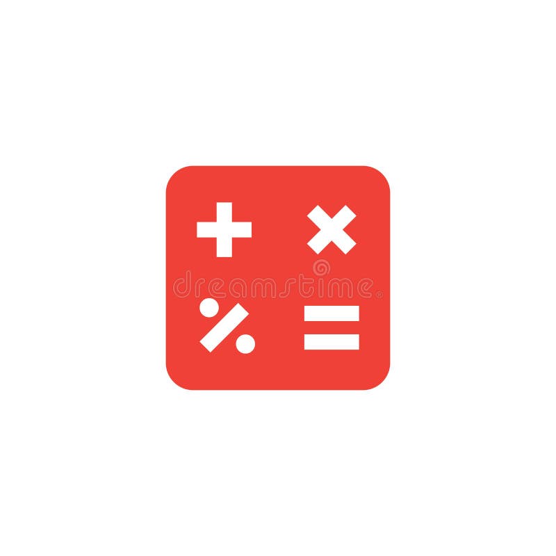 Calculator Logo Creative Mathematics App Isometric Logotype, 3d Cube ...