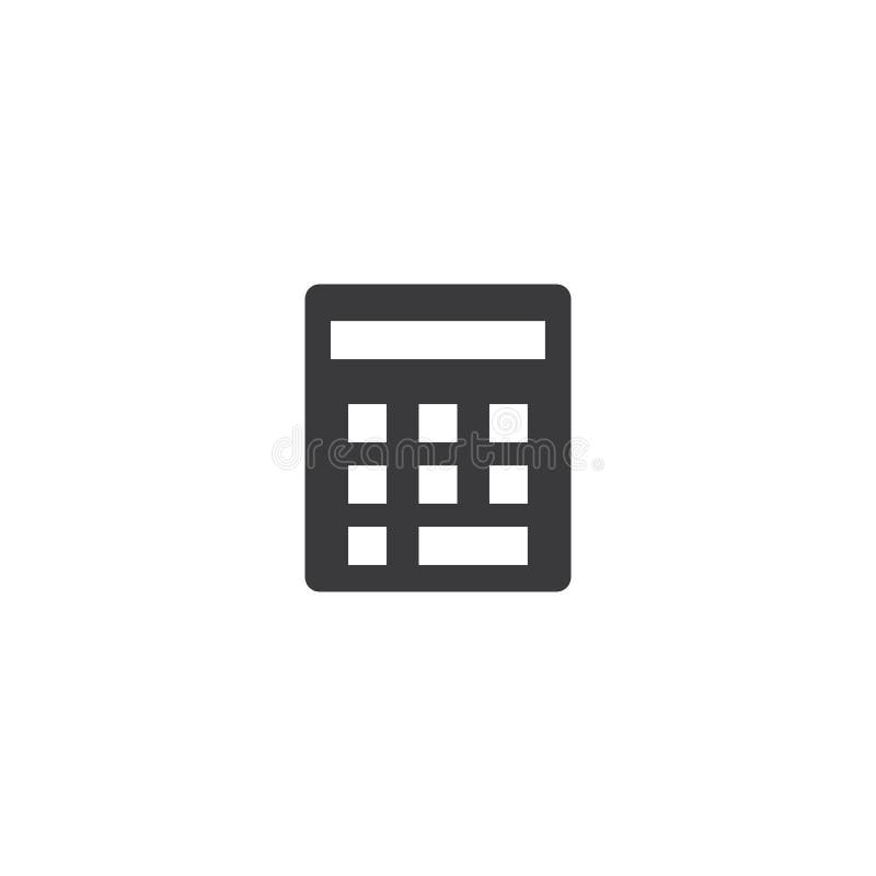 Calculator Logo Creative Mathematics App Isometric Logotype, 3d Cube ...