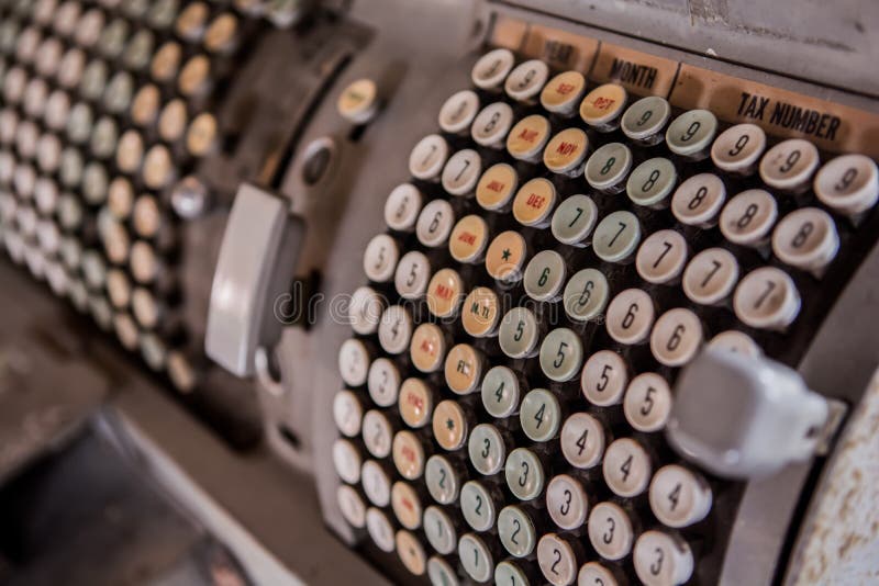 Calculator machine stock image. Image of thailand, design - 55067521