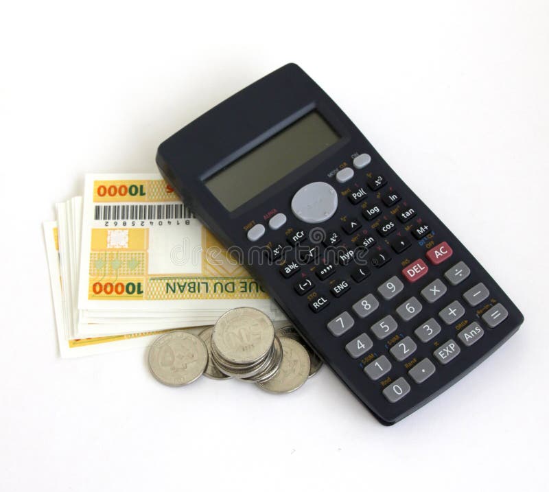 Calculator And Money Picture. Image: 15713109