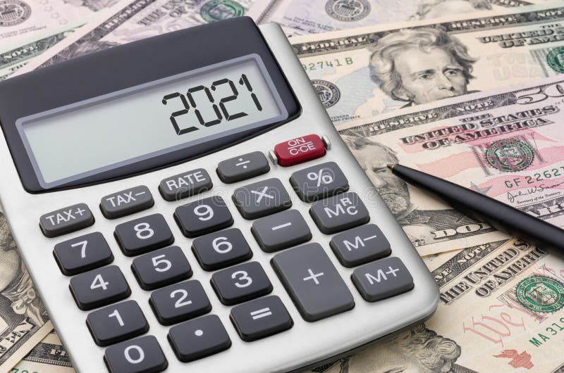 Calculator and Money Stock Photo Stock Image - Image of form, banking ...
