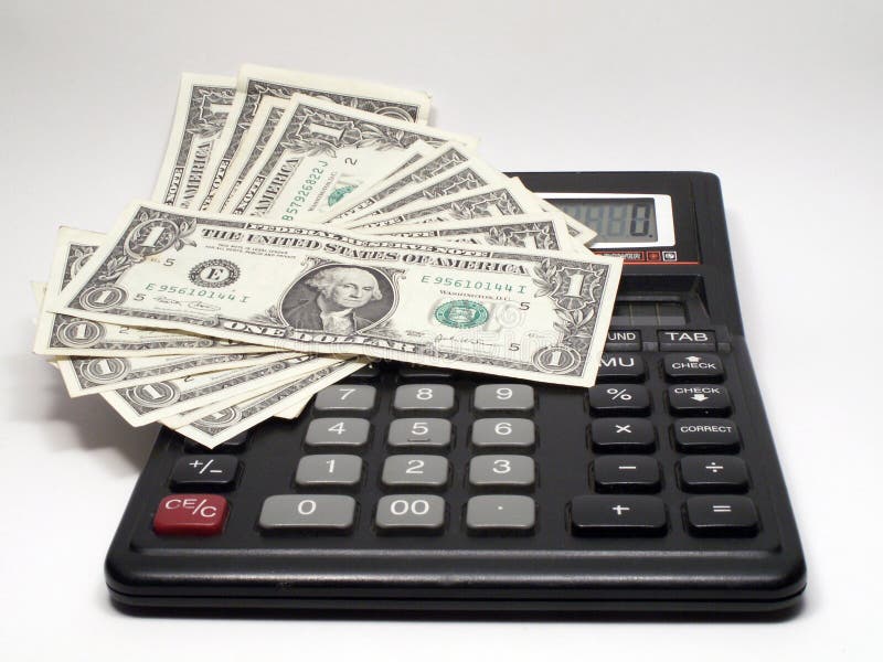 Calculator And Money Picture. Image: 3604151