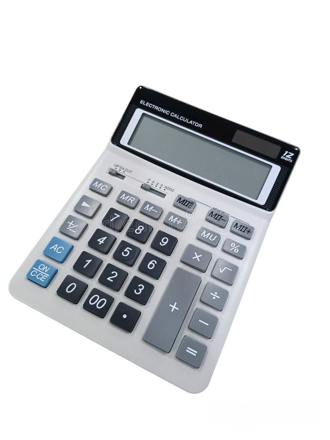 Calculator, a Must-have Tool for Every Office Stock Illustration ...