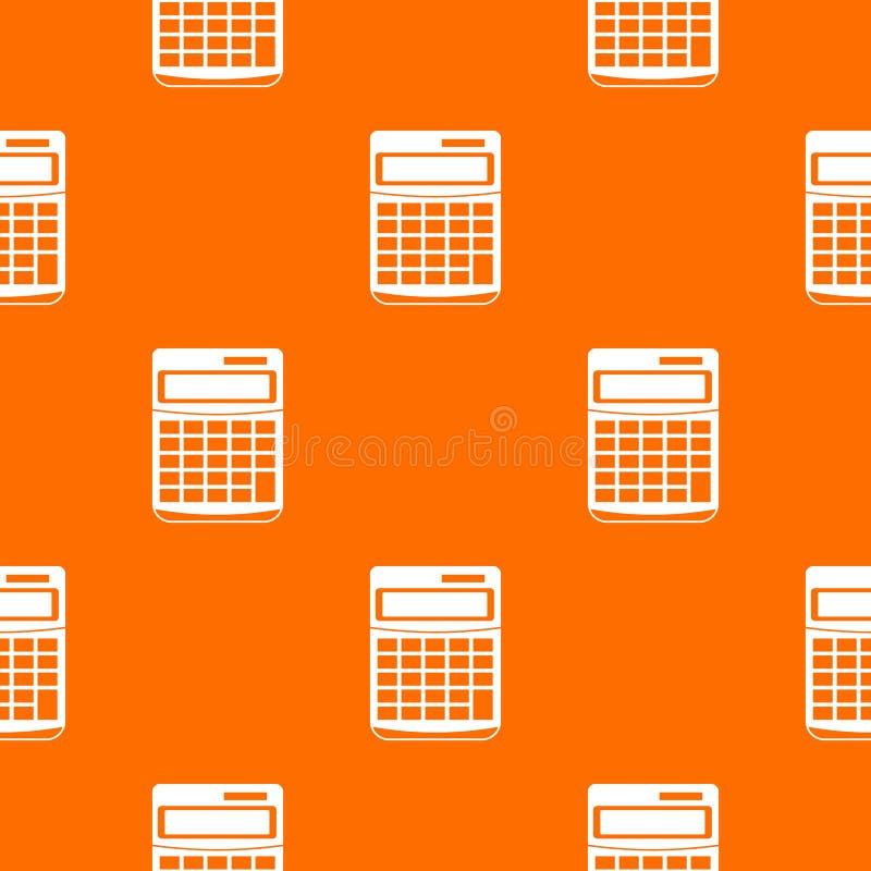 Calculator Pattern Seamless Stock Vector - Illustration of count ...