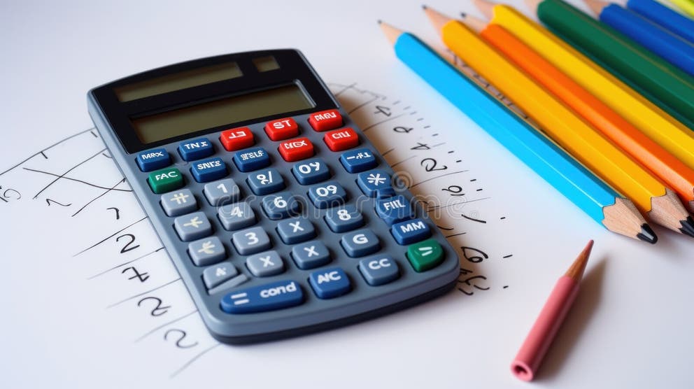 Calculator and a Pencil, Representing Math and Problem-solving Skills ...