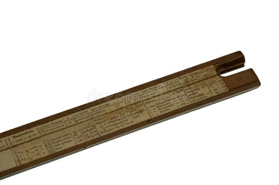 Calculator ruler stock image. Image of vintage, retro - 11241821