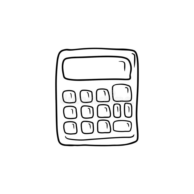 Calculator with Small Screen for Counting in School and Learning ...