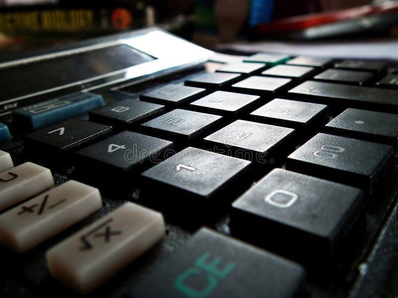 Calculator stock photo. Image of close, symmetric, measurement - 63429916