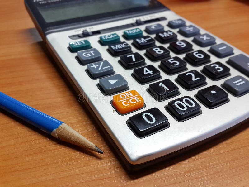 Calculator stock image. Image of table, teamwork, calculator - 48650473