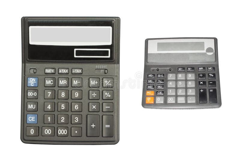 A Calculator, Ink Pen, and Financial Statement Stock Image - Image of ...