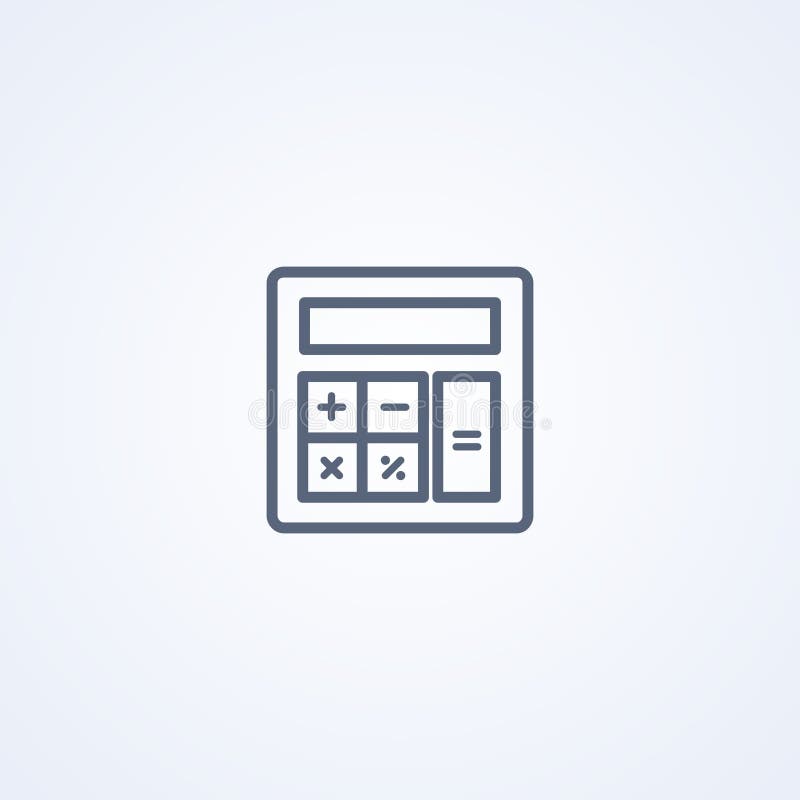 Calculator Gray Stock Illustrations – 1,965 Calculator Gray Stock ...