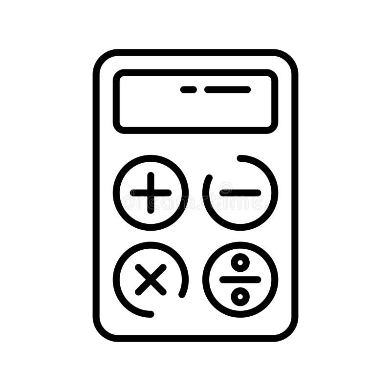 Calculator Vector Design, Mathematical Calculation Equipment in Modern ...