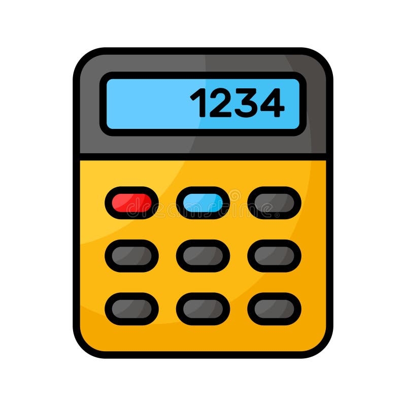 Calculator Vector Design, Mathematical Calculation Equipment in Modern ...