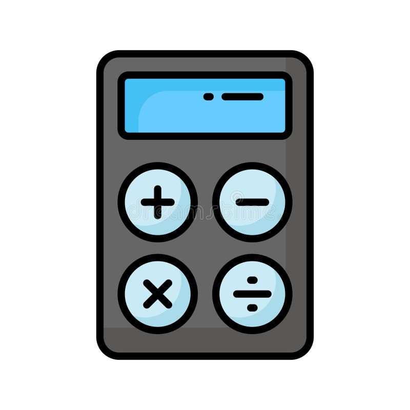 Calculator Vector Design, Mathematical Calculation Equipment in Modern ...