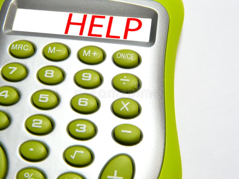 Calculator Help stock image. Image of bank, balance, banking - 5701011
