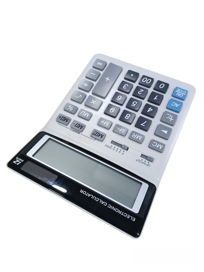 Calculator, a Must-have Tool for Every Office Stock Image - Image of ...