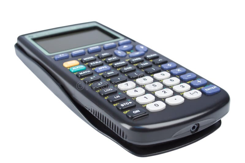 Calculatrice image stock. Image du données, économie, technologique ...