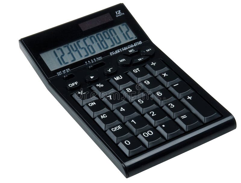Calculatrice photo stock. Image du arithmétique, calcul - 6415918