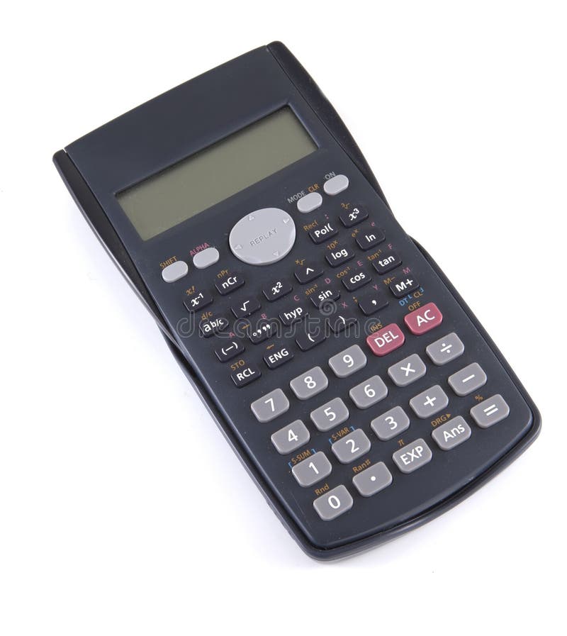 Calculatrice simple photo stock. Image du keypad, finances - 18419656