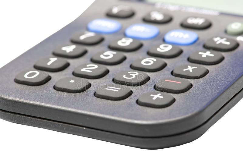 Calculette image stock. Image du percent, escompte, stylo - 14939037