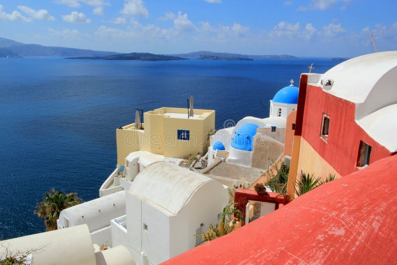 Caldera, Oia, Santorini, Greece Stock Image - Image of christianity ...