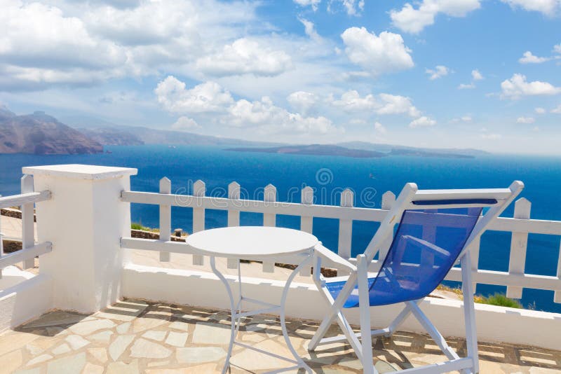 Caldera of Santorini, Greece Stock Illustration - Illustration of ...