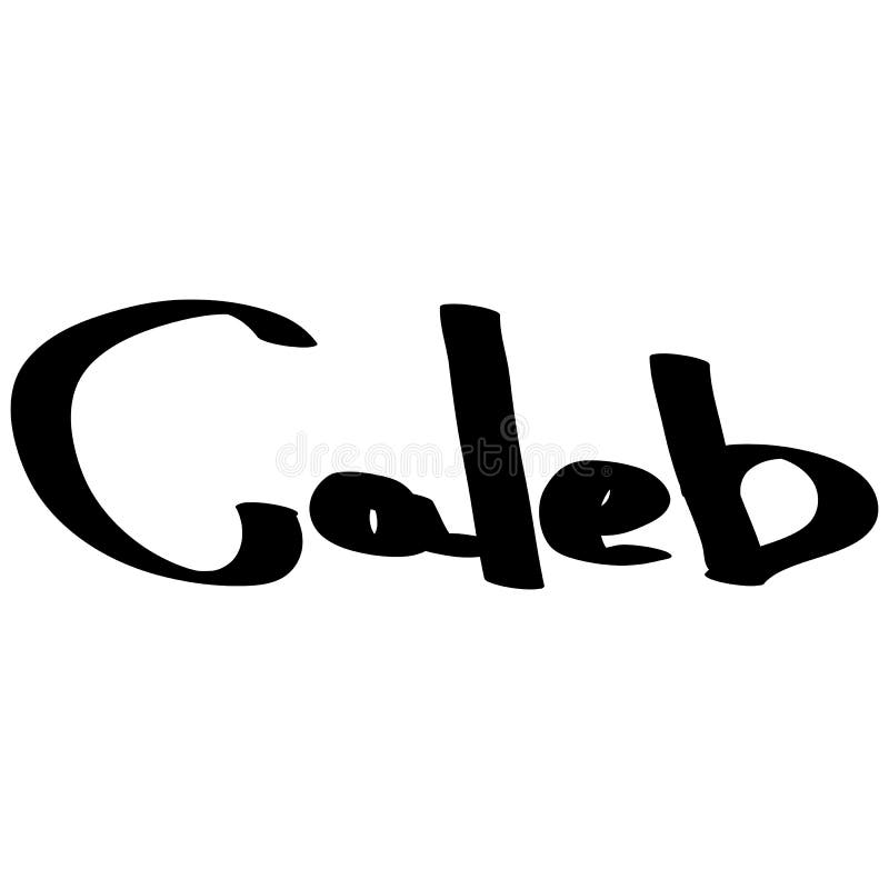 Caleb Male Name Street Art Design. Graffiti Tag Caleb. Vector Art ...