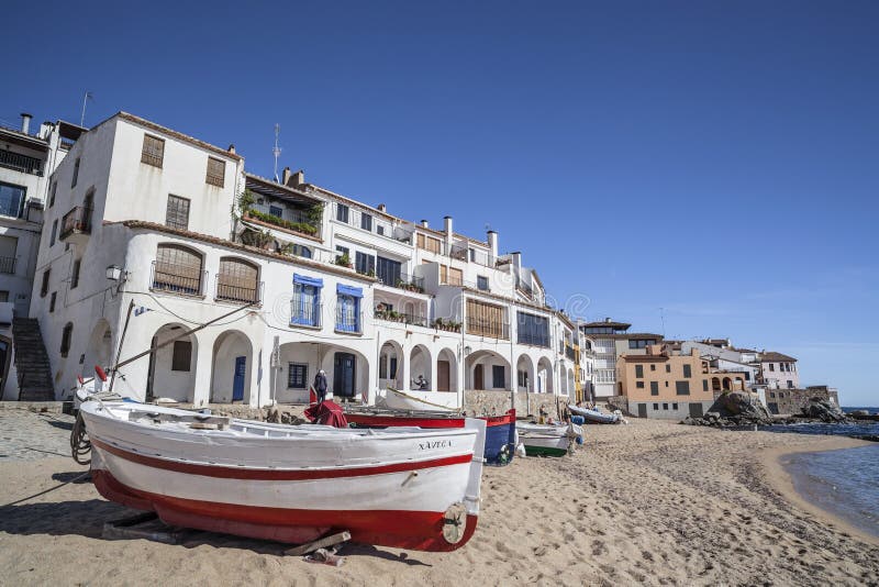 Calella De Palafrugell, Catalogna, Spagna Fotografia Editoriale ...
