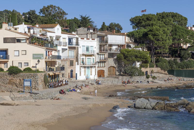 Calella De Palafrugell, Catalogna, Spagna Fotografia Editoriale ...