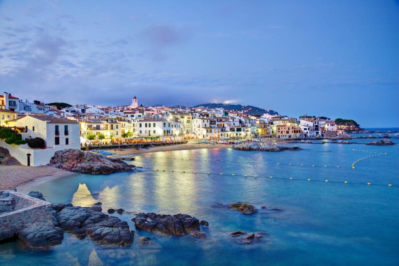 Calella De Palafrugell, Catalogne, Espagne Photo stock - Image du ...