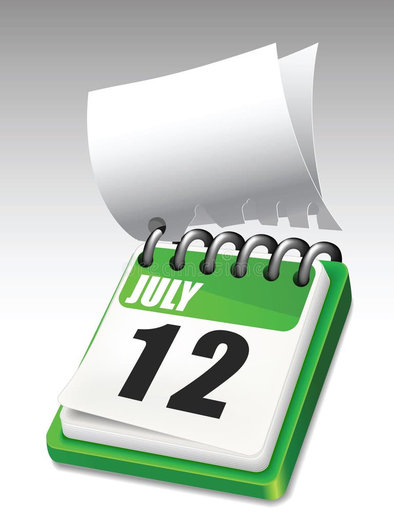 Calendar Individual Stock Illustrations – 1,229 Calendar Individual ...