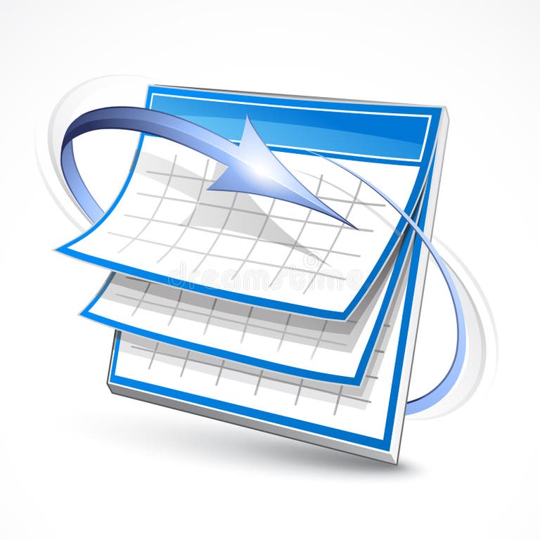 Arrows Calendar Stock Illustrations – 4,595 Arrows Calendar Stock ...