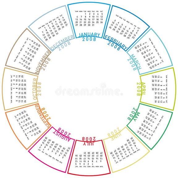 Rotating Calendar Stock Illustrations – 481 Rotating Calendar Stock ...
