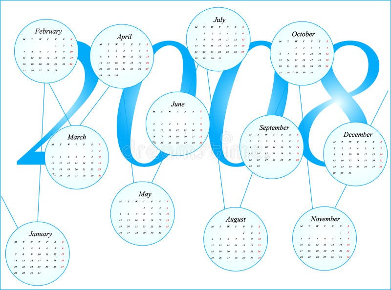 2008 - Year Of Rat. Vector Set Stock Vector - Illustration of elements ...