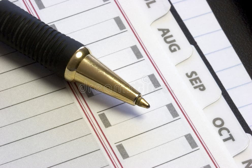 Calendar stock photo. Image of time, pens, planner, months - 476056