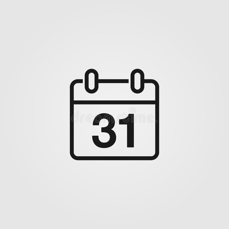 Calendar, Appointment Reminder Icon. Meeting Schedule Sign Stock Vector ...