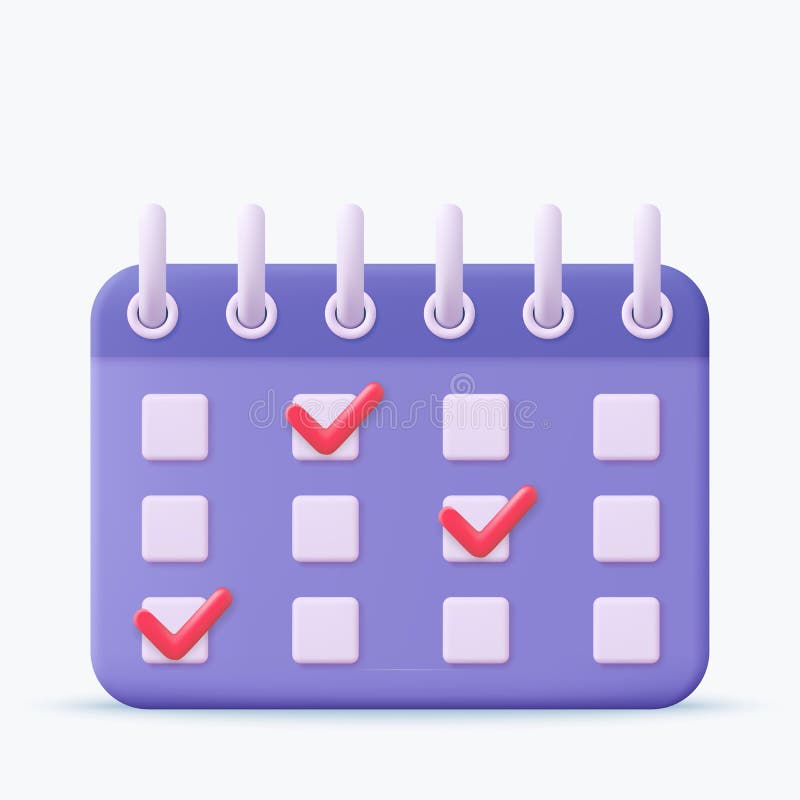 Calendar Assignment Icon. Planning Concept. Stock Vector - Illustration ...