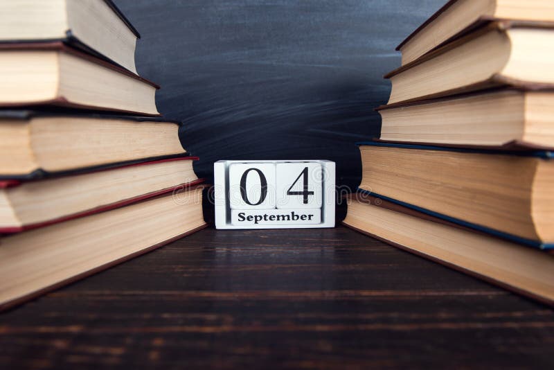 Calendar and Books stock photo. Image of knowledge, calendar - 10599040