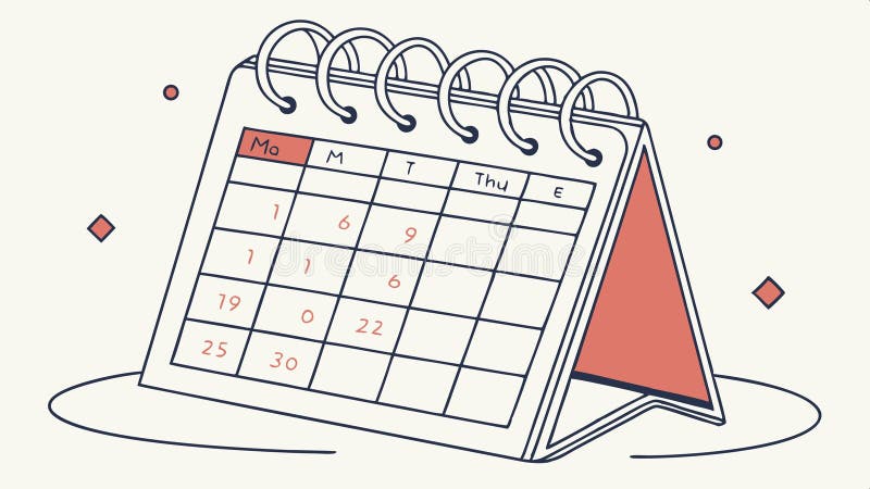 Calendar with Checkmarks and Pen Task Completion Planning Productivity ...