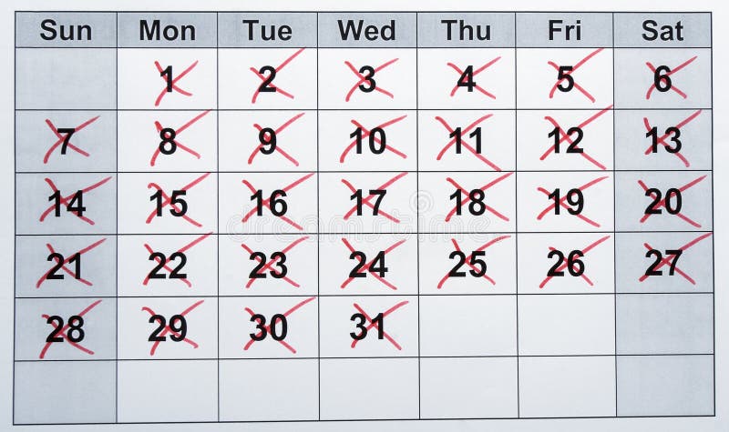 Calendar closeup stock photo. Image of business, days - 9330452