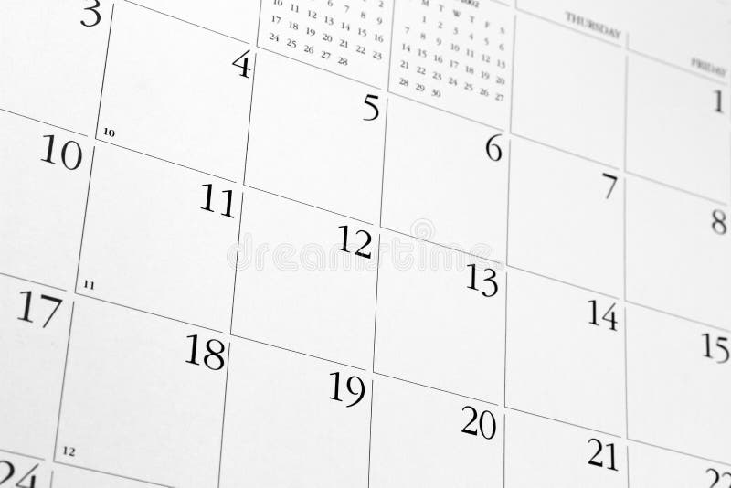 Calendar stock image. Image of date, numbers, schedule - 50964973