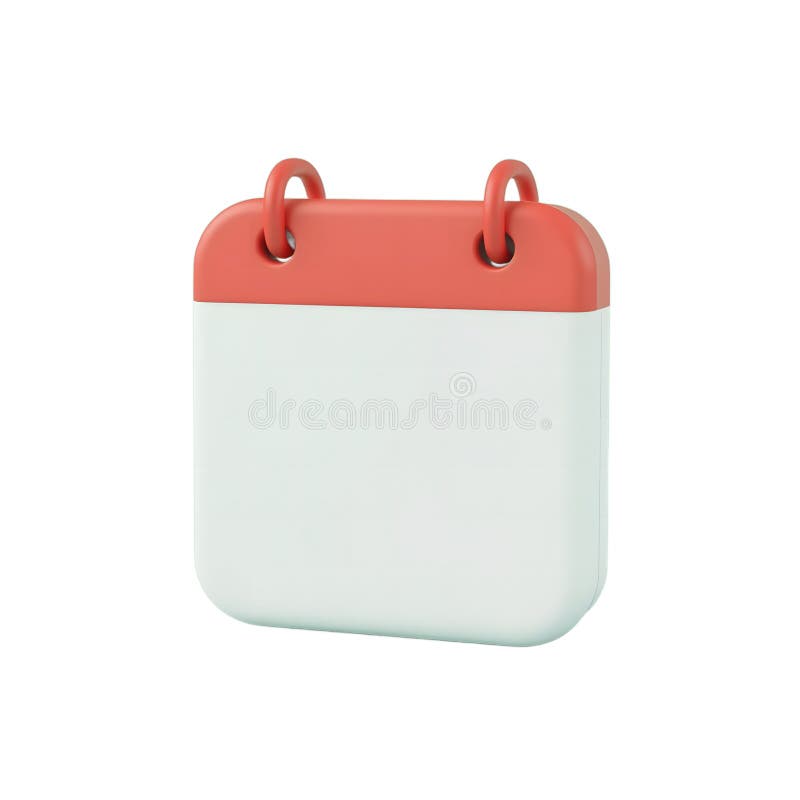 Calendar 3d Rendering for Mockup with Ultra Layer Stock Image ...