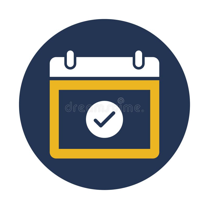 Calendar, Date Vector Icon Which Can Easily Modify or Edit Stock ...